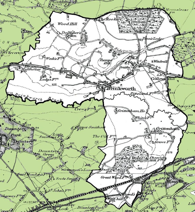 Brinkworth Walking – Footpath maps around Brinkworth Village